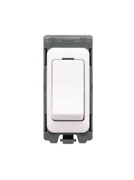 M2-12C Median White 2w Single Pole Centre Off Switch | Derrywood Online